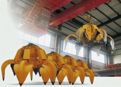 China High Speed Orange Peel Grabs For Pig Iron and Stones for sale