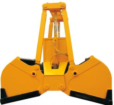 China Electric Hydraulic Double Disc Grab Bucket for sale