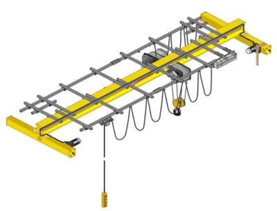 China Europe type single beam bridge crane 3 ton for sale