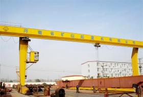 China L type 5~32t Single Beam Gantry Crane for sale