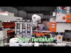 99.95% 99.99% Purtity Tantalum Plate Metal Pure Tantalum Price Per Kg , Tantalum Sheet