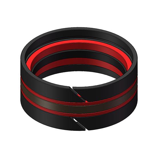 Quality GD1000K Piston Seal Double Acting Compact Piston Seal Low Friction for sale
