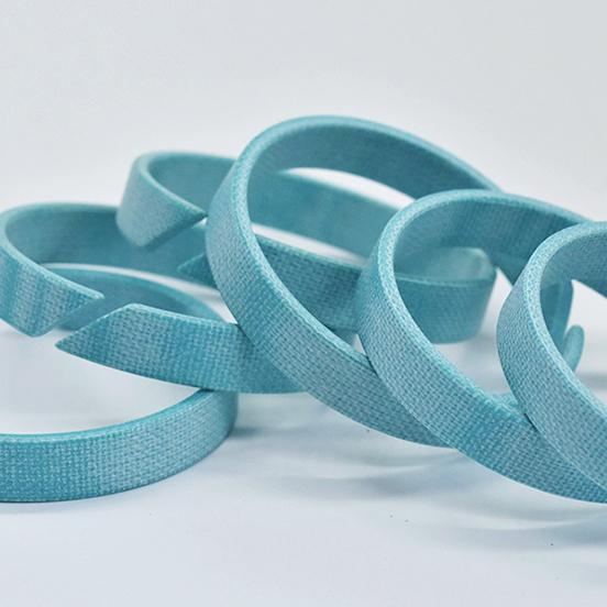 Quality Phenolic Fabric Wear Rings Scratch Resistant Turquoise Ready Rings for sale