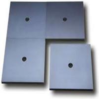China Anechoic Chamber Ferrite Tile 100x100mm 5.2mm 6.7mm Height RF Shielding EMC Absorber for sale