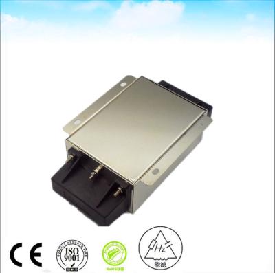 China 380VAC 30A-100A  EMI Suppression Filter 11KW Inverter Noise Suppression for sale