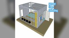 Custom MRI RF Shielding Room Cage