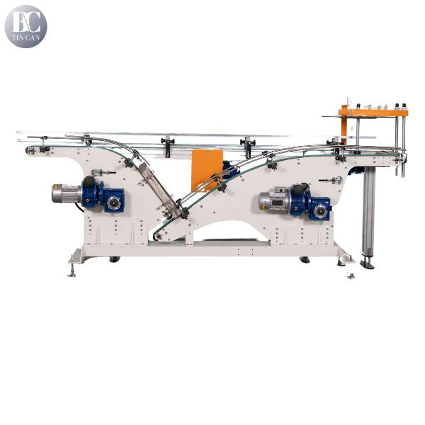Standing Tin Can Conveyor Food Cans Magnetic Vertical Cans Turnover Equipment