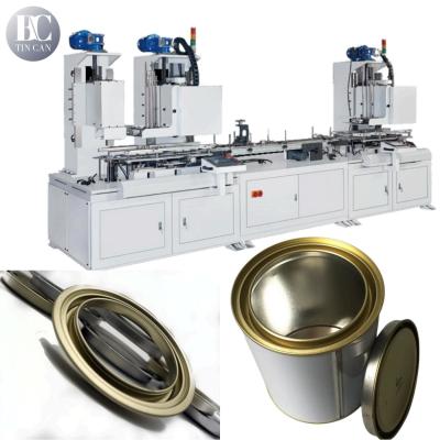 China Car Paint 4Liter Round Cans Making Machine D158 Automatic Cans Equipment 35cpm for sale