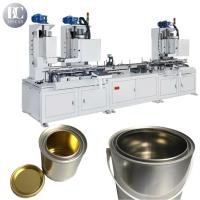 China D83 Small Round Cans Empty Tin Packing Machine Automatic Flanging Seaming Integrated for sale
