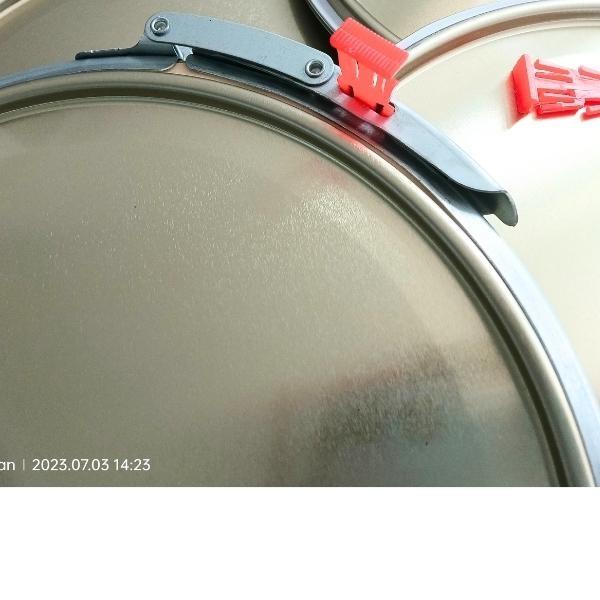 Quality 5 Gallon Lock Hoop Pail Lid OEM Size Tin Can Components High Precisions for sale