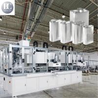 China Automatic Sealing Bottom Empty Oblong Cans Making Machine OEM Integrated 40cpm for sale