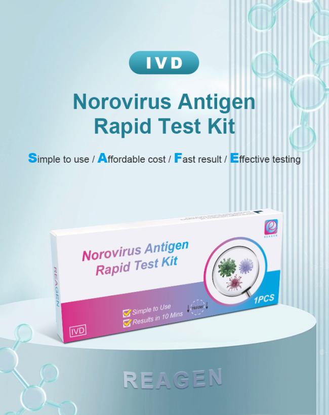3-in-1 Norovirus Antigen Rapid Test Kit packaging