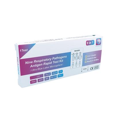 China Respiratory Pathogens Combo Antigen Test Kit for Home Self Test for sale