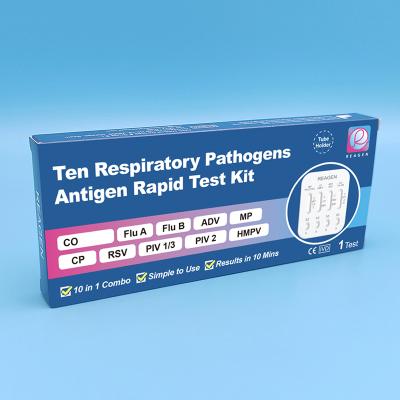 China Respiratory Pathogens Combo Antigen Test Kit for Home Self Test for sale
