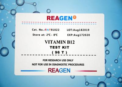 China Onderzoek Gebruik Vitamine Test Kit / Rapid Vitamin B12 ELISA Test Kit Te koop