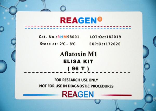 Aflatoxin M1 ELISA Test Kit Mycotoxin ELISA Kit Use For Milk  Certificate