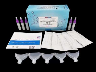 China 20 Test Rapid Antigen Test Home Kit SARS-CoV-2 SWAB High Accuracy Antibody Sandwich for sale