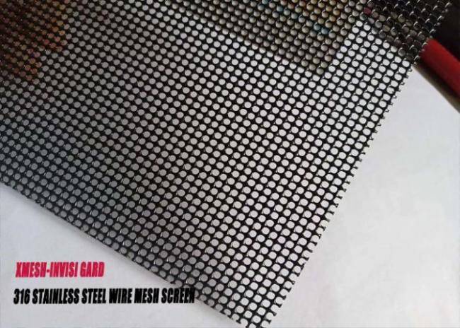 Powder Coated Security Screen Mesh T316 Stainless Steel Insect Screen 1