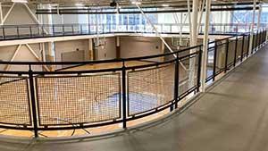 금속 실 방직 그물