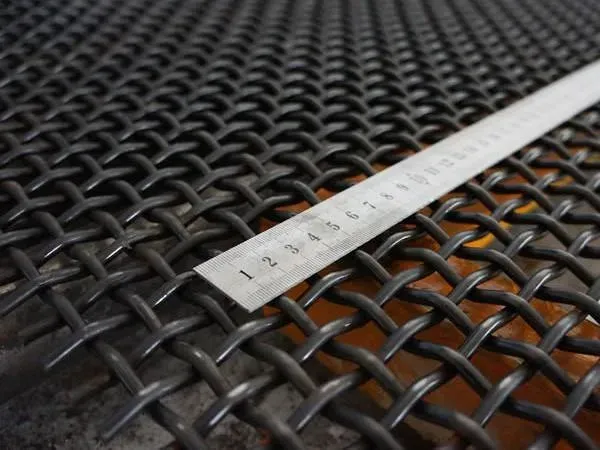 65 Mn Crimped Screen Mesh Vibrating Screen for Mine