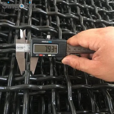 65 Mn Crimped Screen Mesh Vibrating Screen for Mine