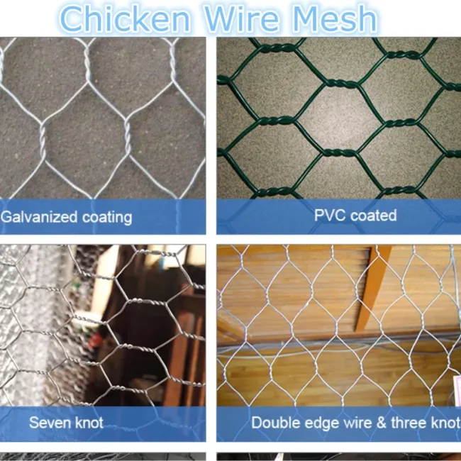 1/2" Hex Chicken Wire Mesh Manufacture Factory Netting
