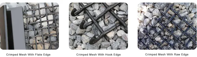 3mm 65mn Steel Vibrating Sieving Screen Mesh/Quarry Mesh Screen/Crusher Screen Mesh