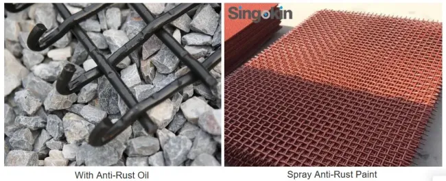 3mm 65mn Steel Vibrating Sieving Screen Mesh/Quarry Mesh Screen/Crusher Screen Mesh