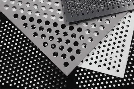 Galvanized, Stainless Steel, Aluminum, Copper, Round, Square, Slotted, Hexagonal Hole Decorative Perforated Stamping Metal Sheet Mesh Screen Panel for Building