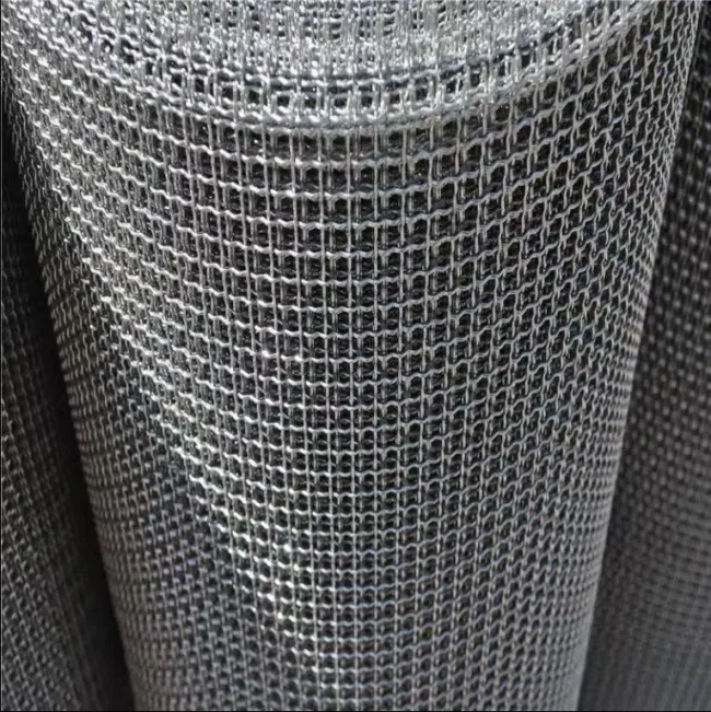 High Carbon Steel Quarry Vibrating Screen Mesh for Mining Equipment Crimped Wire Mesh