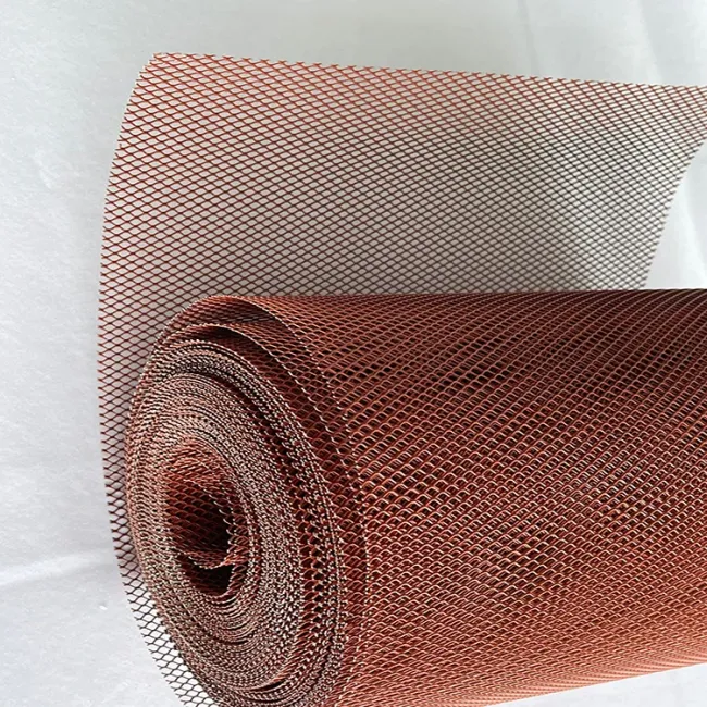 Aluminum Expanded Metal Rain Leaf Gutter Guard New Design Customized Aluminum Rain Gutter Easy Install Rain Gutter Mesh