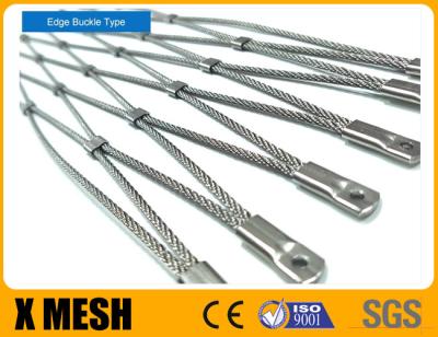 Cina Corda flessibile architettonica Mesh Netting Anticorrosive di acciaio inossidabile AISI304 316 in vendita
