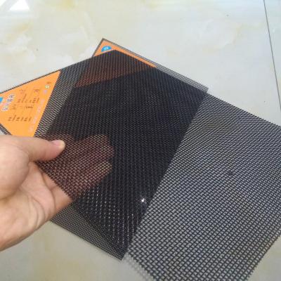 Cina 12 mesh 316 Acciaio inossidabile Mosquito Wire Mesh Sicurezza in polvere nera rivestita in vendita