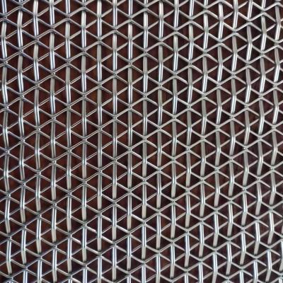 Cina Acciaio inossidabile decorativo architettonico rete di filo tessuto per schermo e divisorio in vendita