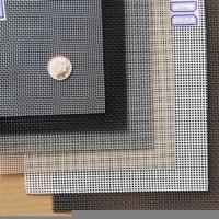China Anti Shear Customized Epoxy Coated Metal Wire Woven Security Window Screen for sale