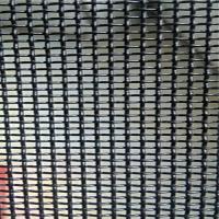 China Bullet Proof Security Window Screen Black Powder Coated for sale