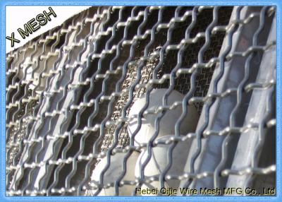 Cina Maglieria Vibrating Screen Mesh Materiale di acciaio manganese e poliuretano in vendita