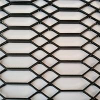 China Powder Coating Aluminum Expanded Metal Screen Mesh Facade Clading for sale