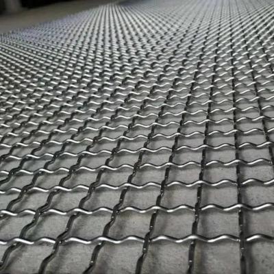 Cina High Carbon Steel Material for Strong and Durable Vibrating Screen Mesh in vendita