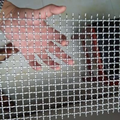 Cina SUS 304 316 316L Stainless Steel Crimped Woven Wire Mesh Screen For Sand Stone Sieve Screen Mining in vendita