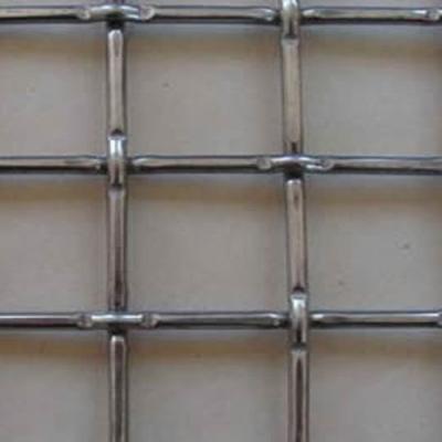 Cina Griglia per schermo vibrante di metallo tessuto a filo strizzato utilizzata nelle macchine per la frantumazione della pietra in vendita