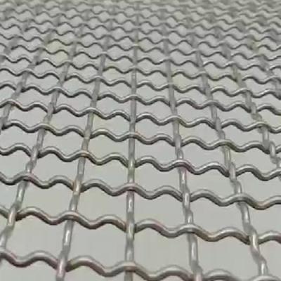 Cina Acciaio ad alto tenore di carbonio reticolato con rete di filo per schermo di frantumazione mineraria in vendita