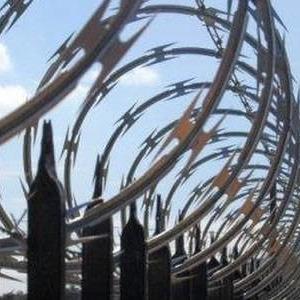 Cina Guardia di sicurezza con filo spinato galvanizzato CBT-60 in vendita