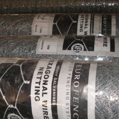 Cina 1 12 pollici Gi Griglia esagonale per recinzione gabbia in vendita