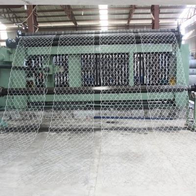 Cina 80 x 100 mm Cesto esagonale di gabione / rete esagonale di filo galvanizzato 2 x 1 x 1 M in vendita