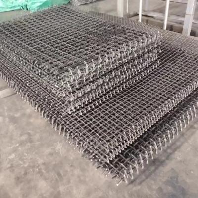 Cina Strato di minerazione ad alta trazione Cantina di roccia Pietra, setaccio di sabbia, frantumatore, tela vibrante 65mn 45# Acciaio manganese tessuto in vendita