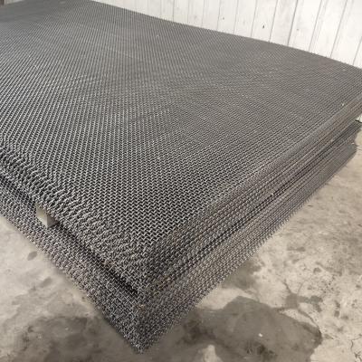 Cina Vibrating Screen Mesh Stainless Steel Quarry Mining Screen Mesh Maschera di filo di ferro incrustato Maschera di filo di ferro incrustato in vendita