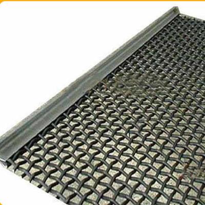 Cina Acciaio al carbonio rivestito in PVC Vibrating Heavy Duty Screen Mesh per macchine trituratrici in vendita