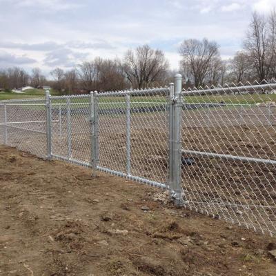 Cina 6FT X 50FT Galvanized Steel 9 Gauge Heavy Duty Chain Link Fencing in vendita