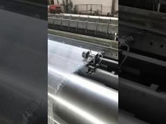 Horizontal Stainless Steel Wire Mesh Machine , Plain Woven Wire Mesh Equipment